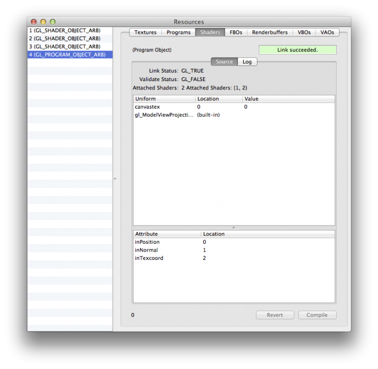 Vertex Array Objects With Shaders On Opengl 21 And Glsl 12 Wcode More Than Technical