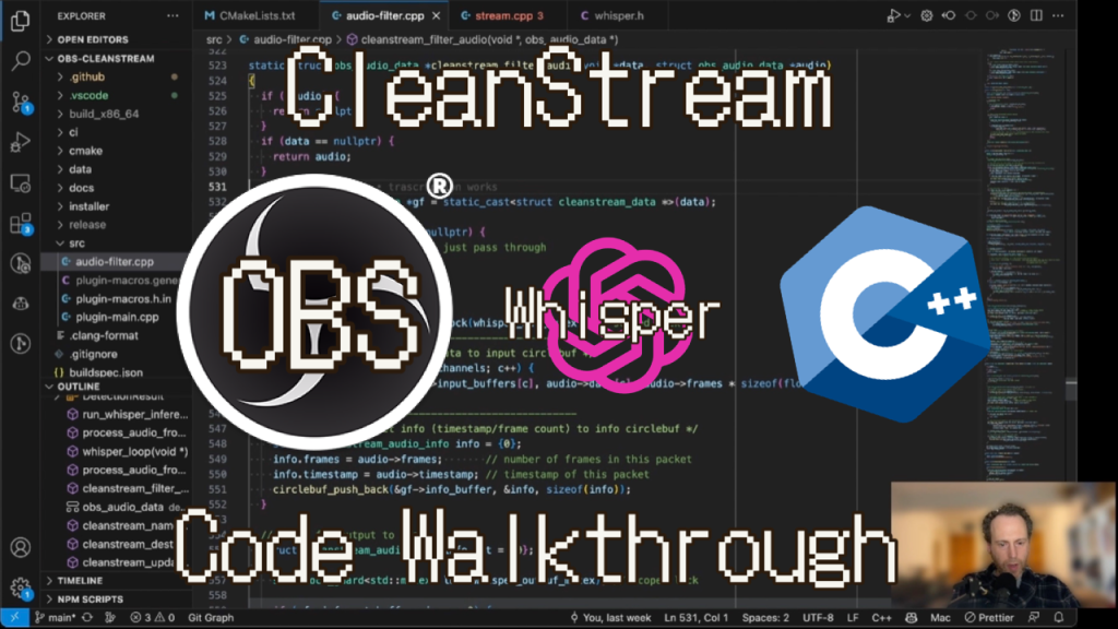 CleanStream OBS Plugin: Remove Filler Words with Whisper CPP – More ...